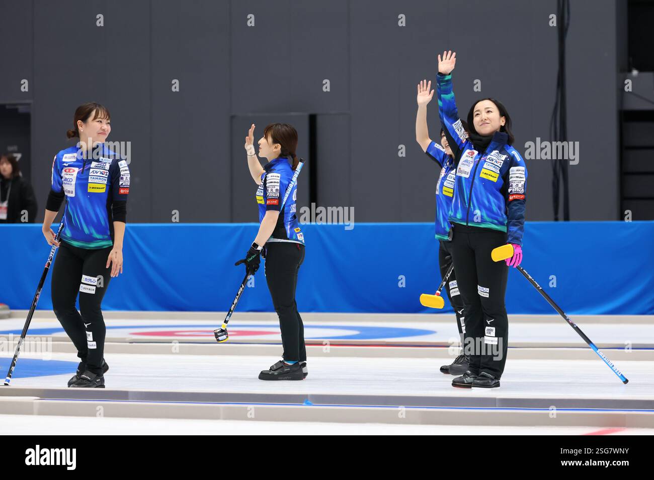 LOCOSOLARE team group, FEBRUARY 8, 2025 - Curling : Japan curling ...