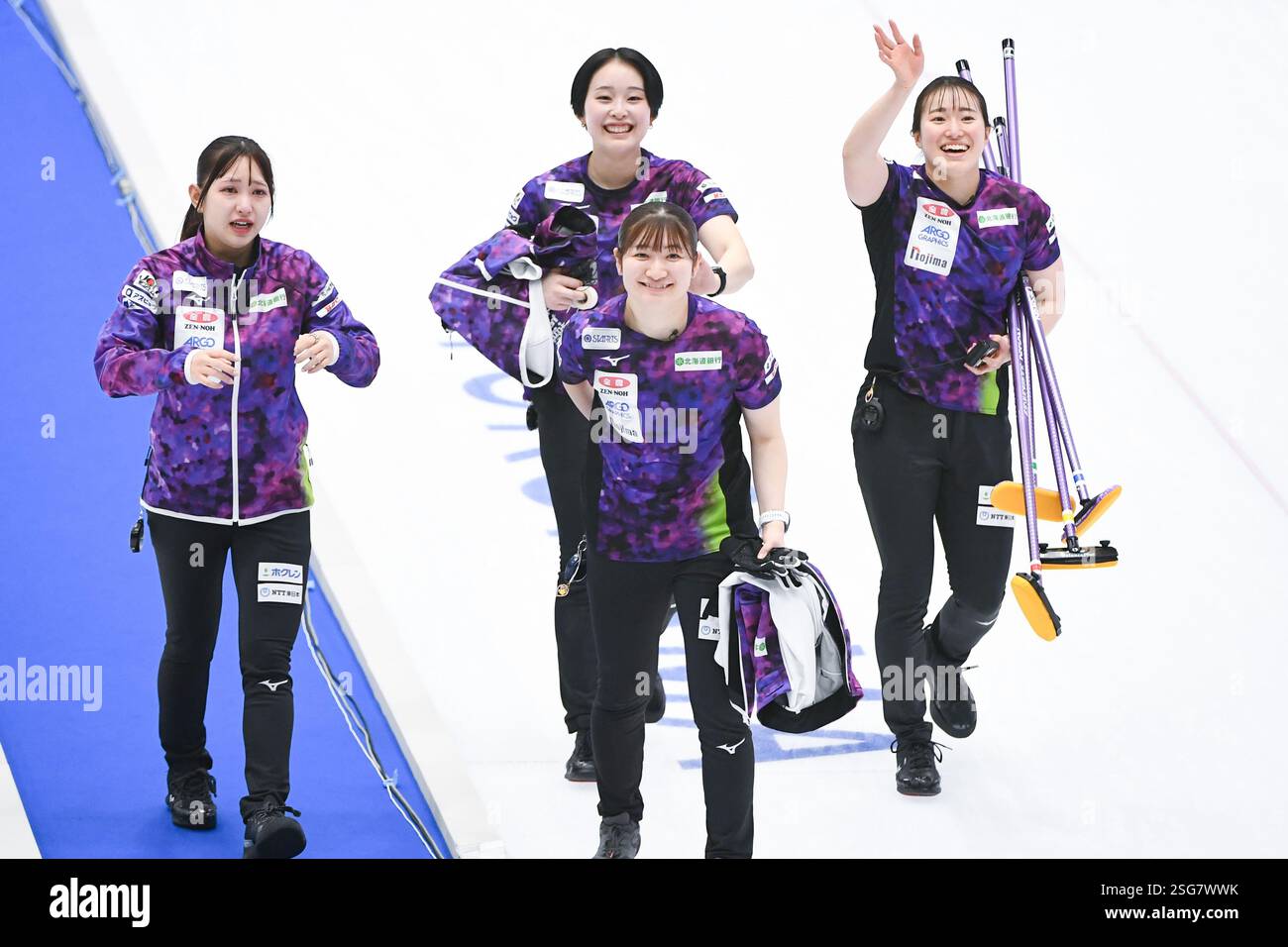 Hokkaido Bank team group, FEBRUARY 8, 2025 - Curling : Japan curling ...