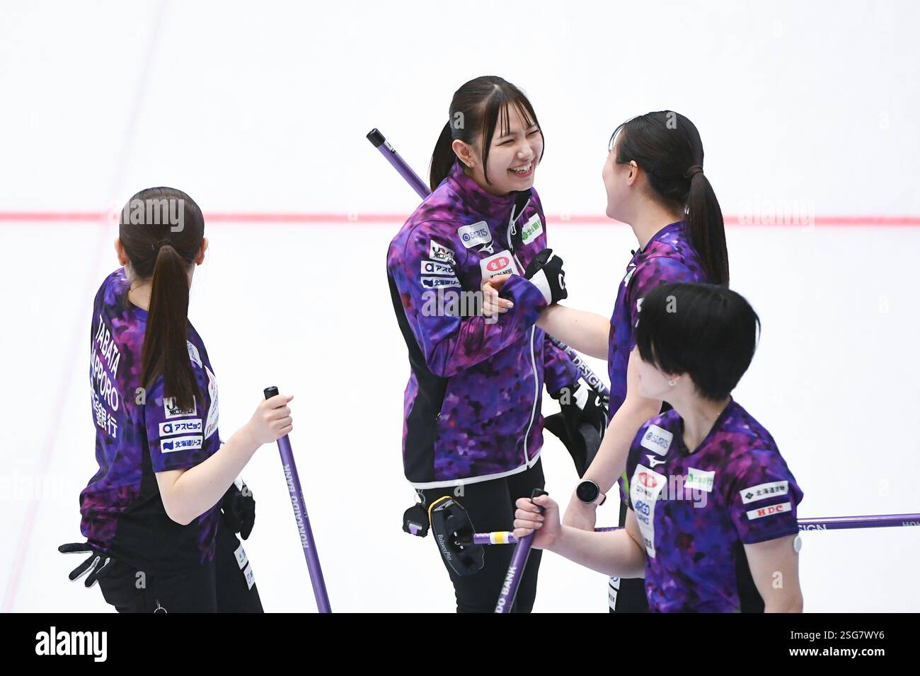Hokkaido Bank team group, FEBRUARY 8, 2025 - Curling : Japan curling ...