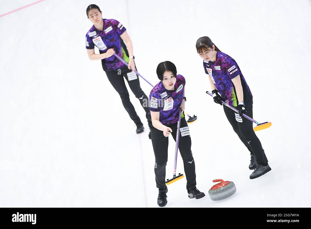 Hokkaido Bank team group, FEBRUARY 8, 2025 - Curling : Japan curling ...