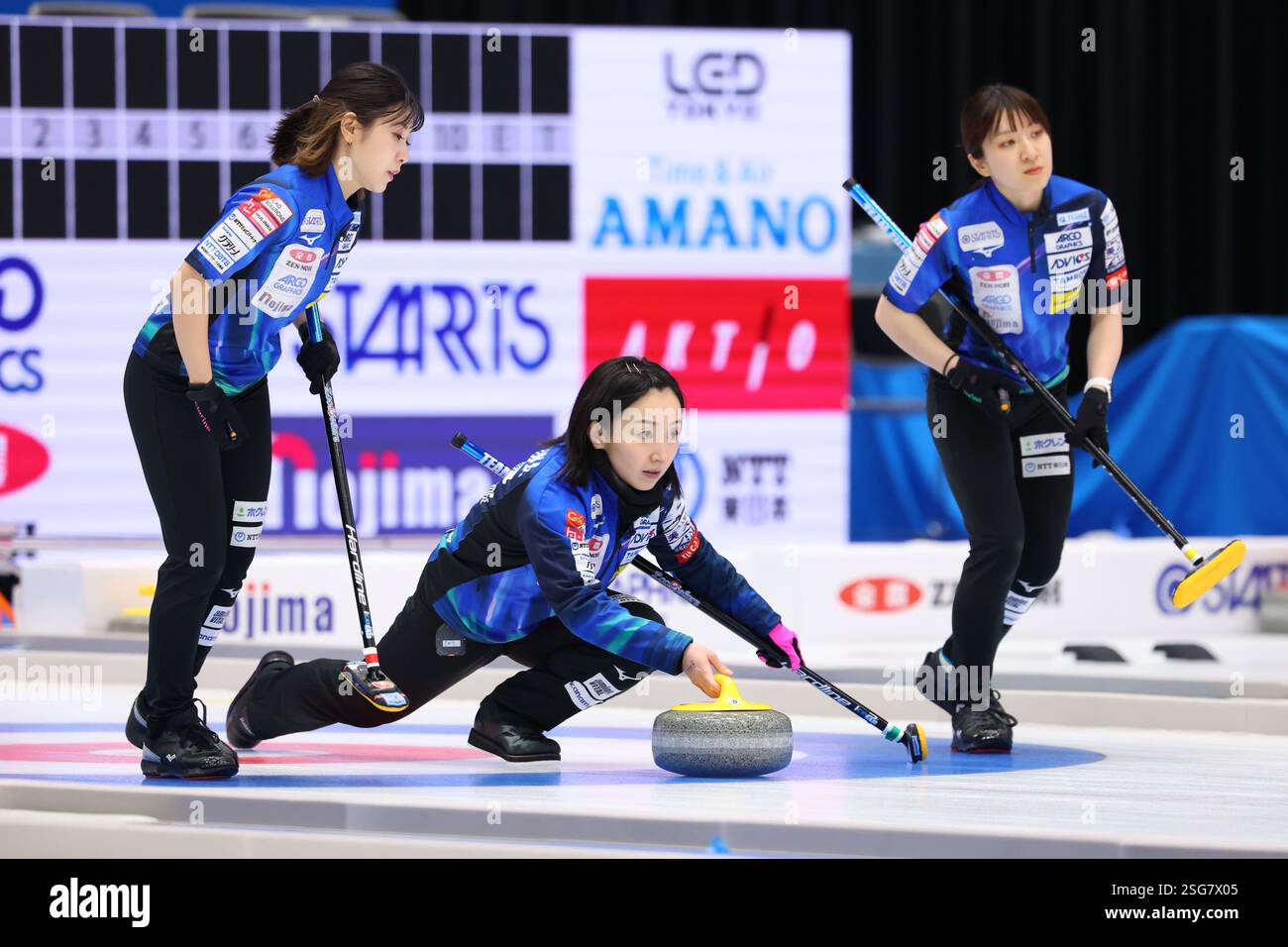 Satsuki Fujisawa, LOCOSOLARE team group, FEBRUARY 8, 2025 - Curling ...