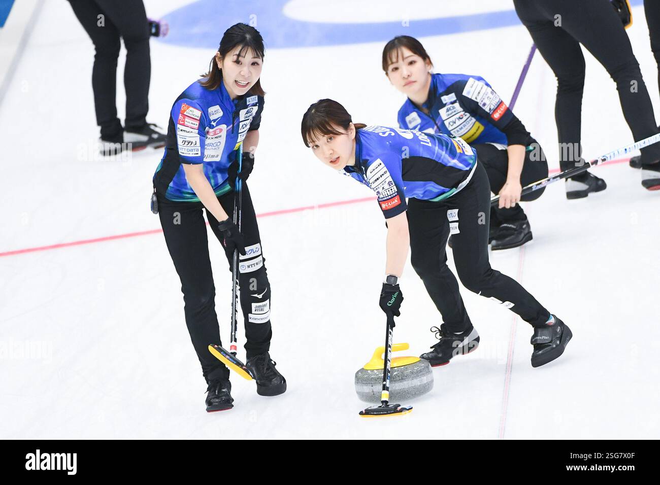 LOCOSOLARE team group, FEBRUARY 8, 2025 - Curling : Japan curling ...