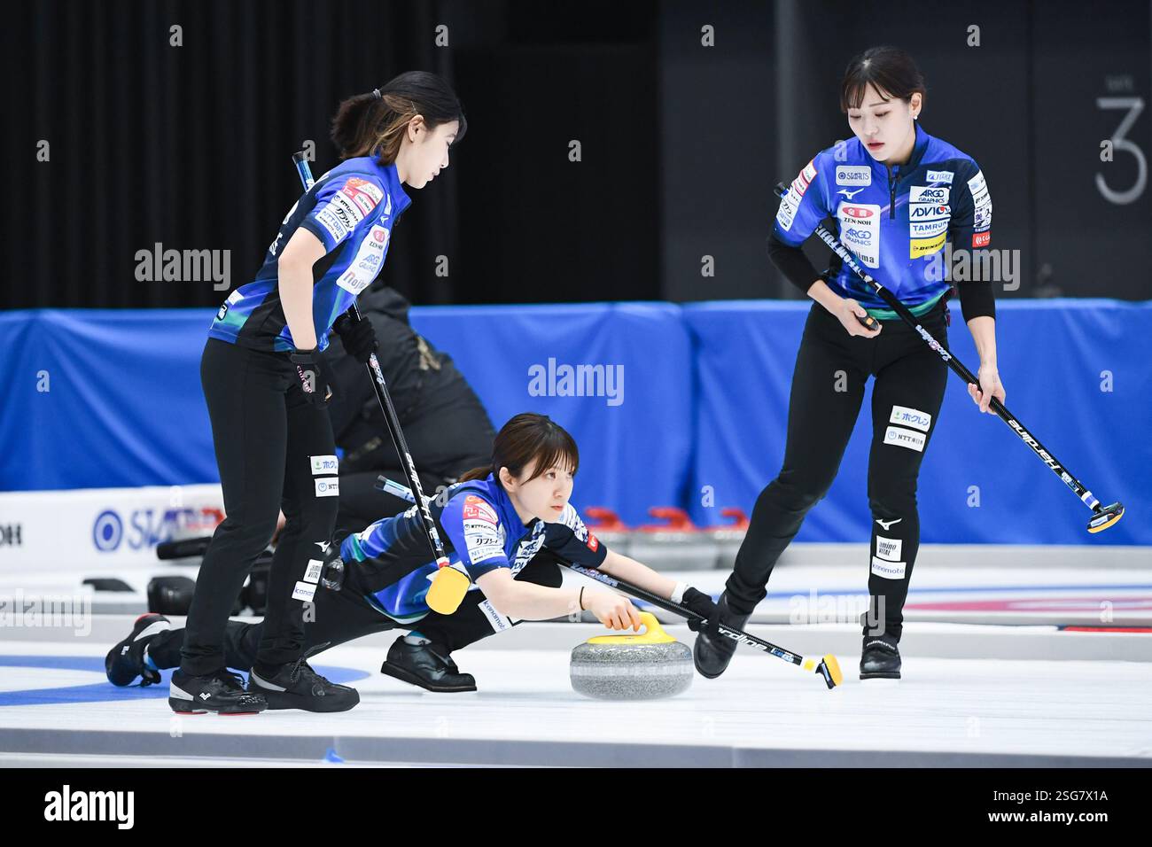 LOCOSOLARE team group, FEBRUARY 8, 2025 - Curling : Japan curling ...