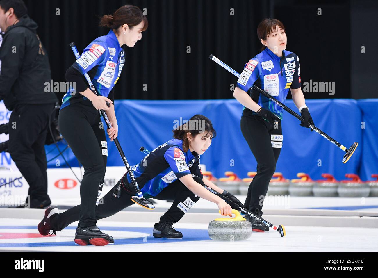 LOCOSOLARE team group, FEBRUARY 8, 2025 - Curling : Japan curling ...