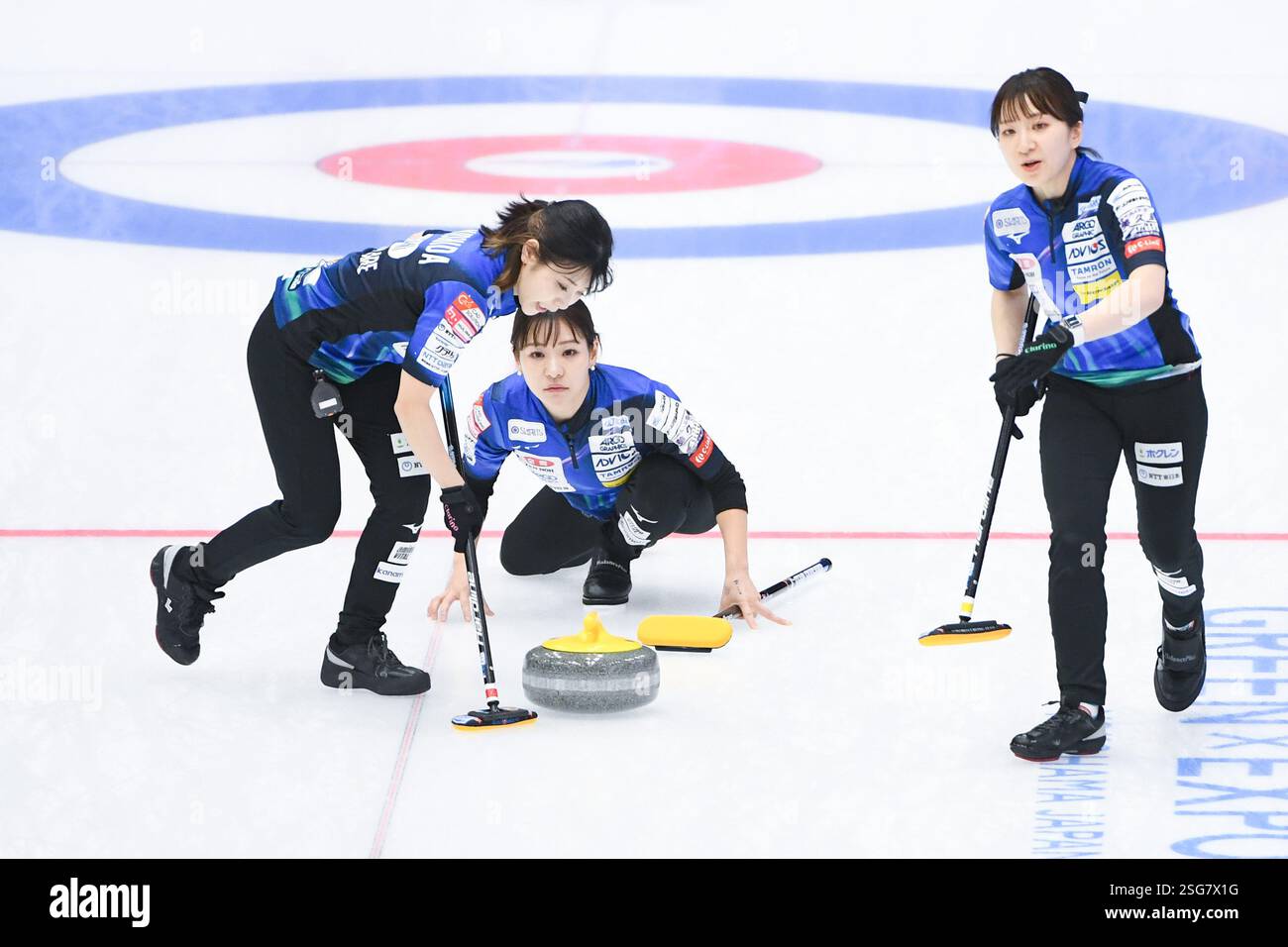 LOCOSOLARE team group, FEBRUARY 8, 2025 - Curling : Japan curling ...