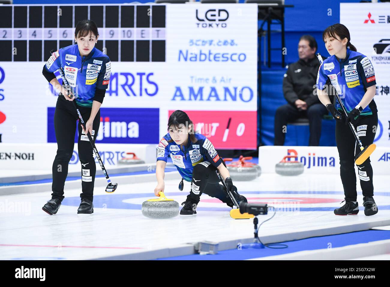 LOCOSOLARE team group, FEBRUARY 8, 2025 - Curling : Japan curling ...