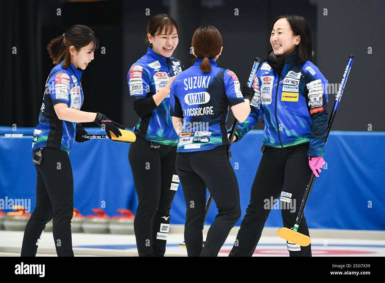 LOCOSOLARE team group, FEBRUARY 8, 2025 - Curling : Japan curling ...