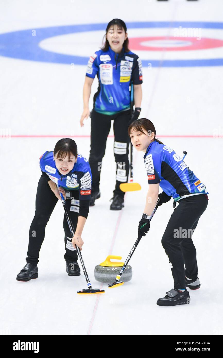 LOCOSOLARE team group, FEBRUARY 8, 2025 - Curling : Japan curling ...