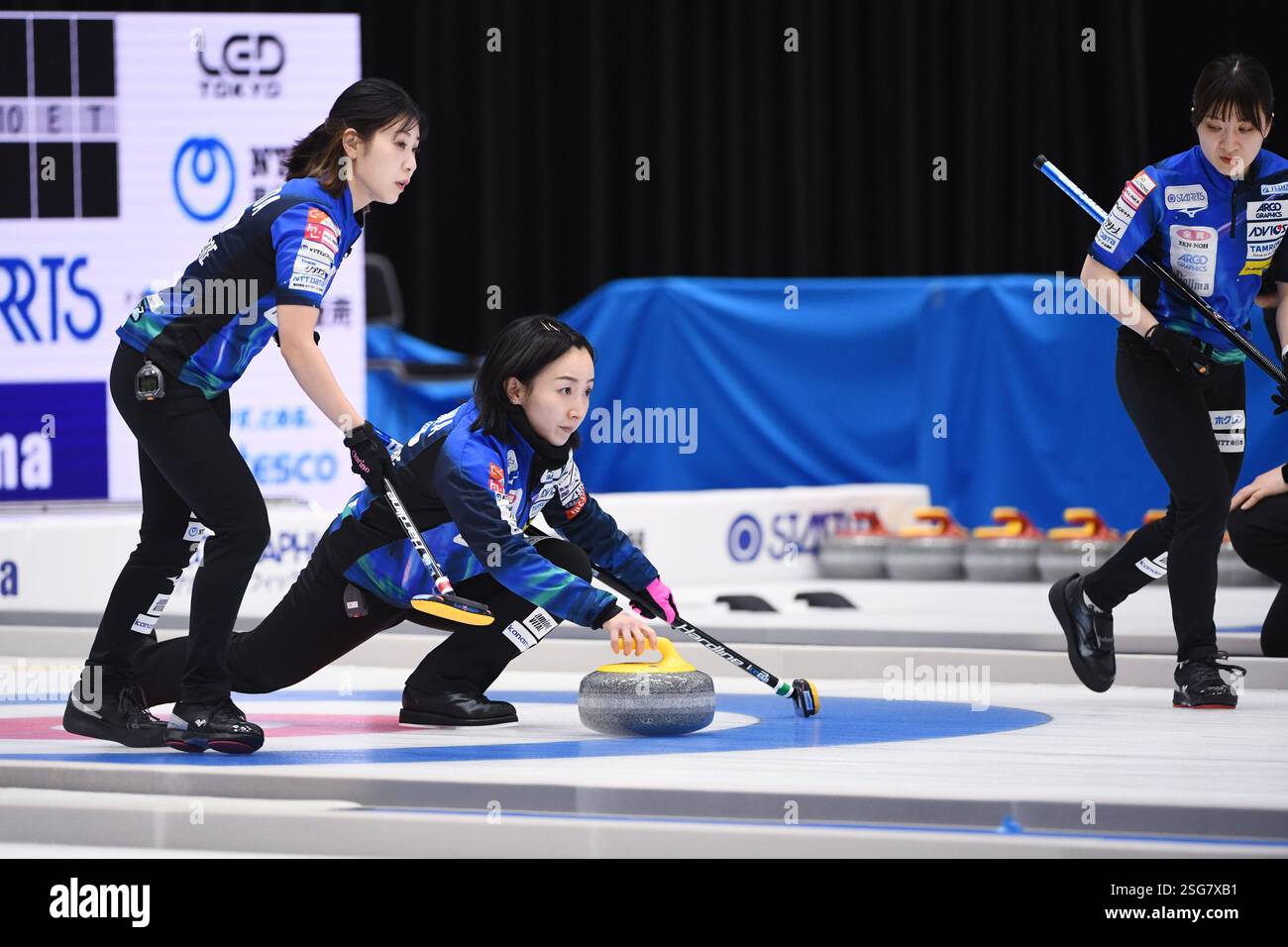 LOCOSOLARE team group, FEBRUARY 8, 2025 - Curling : Japan curling ...
