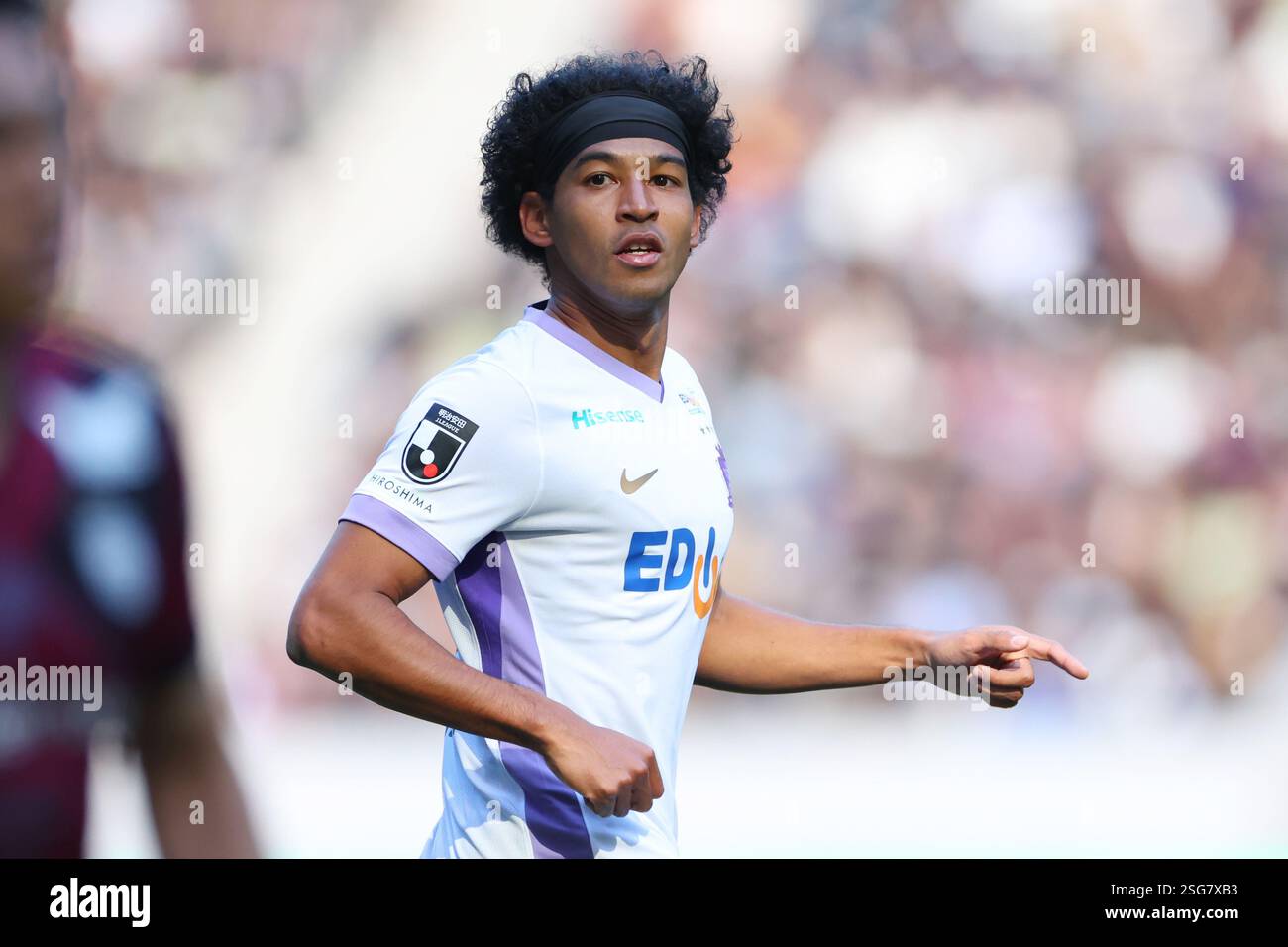 Tokyo, Japan. 8th Feb, 2025. Ryo Germain (Sanfrecce) Football/Soccer ...