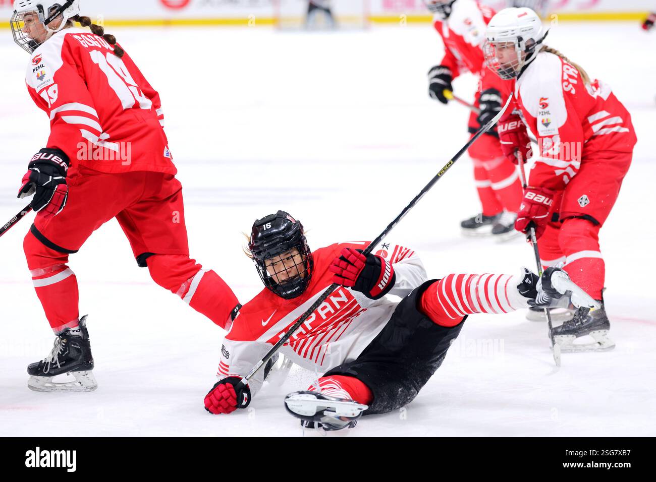 Hokkaido, Japan. 8th Feb, 2025. Rui Ukita (JPN) Ice Hockey : Women's ...