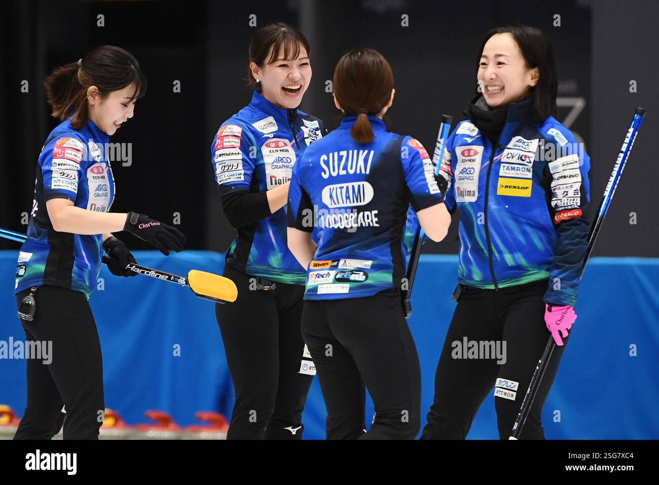 LOCOSOLARE team group, FEBRUARY 8, 2025 - Curling : Japan curling ...