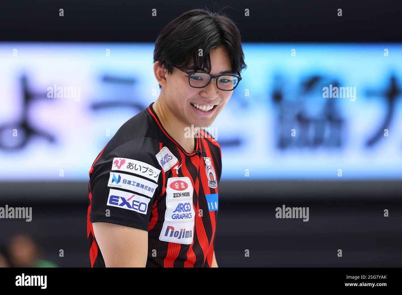 Hayato Sato (), FEBRUARY 8, 2025 - Curling : Japan curling championships Yokohama 2025 Men's ...