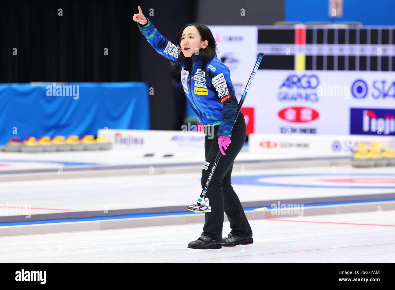 Satsuki Fujisawa (LOCOSOLARE), FEBRUARY 8, 2025 - Curling : Japan ...