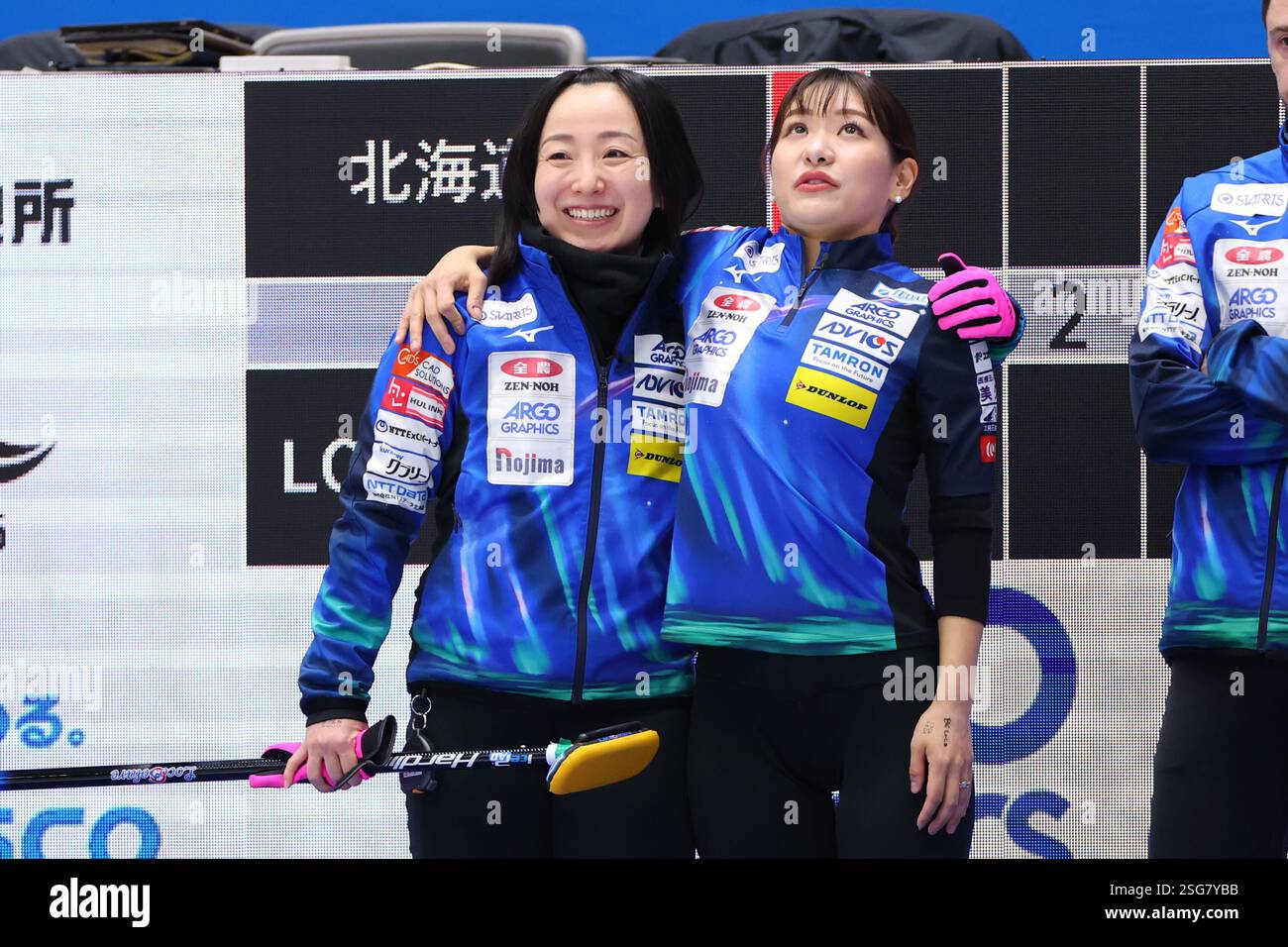(L-R) Satsuki Fujisawa, Chinami Yoshida (LOCOSOLARE), FEBRUARY 8, 2025 ...