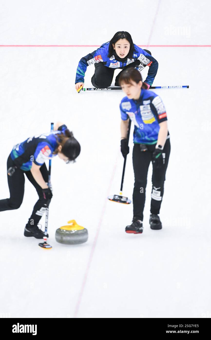 Satsuki Fujisawa (LOCOSOLARE), FEBRUARY 8, 2025 - Curling : Japan ...