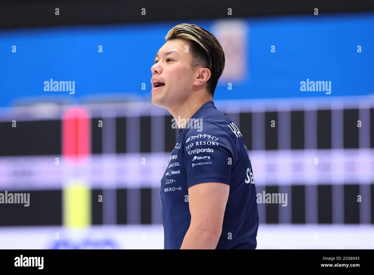 Tsuyoshi Yamaguchi (SC), FEBRUARY 9, 2025 - Curling : Japan curling championships Yokohama 2025 ...
