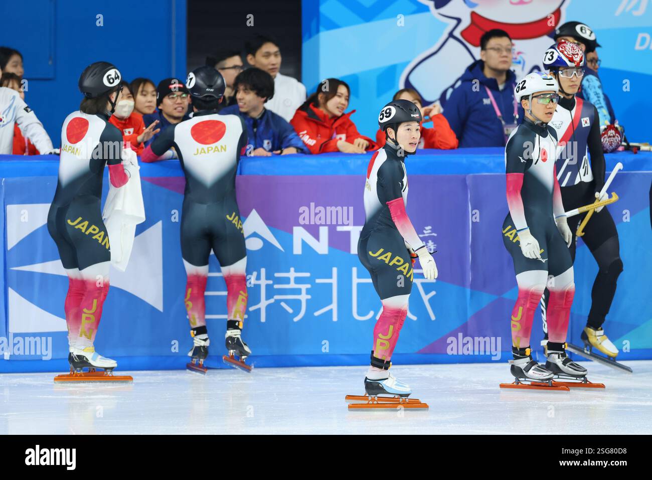 Japan team group (JPN), FEBRUARY 9, 2025 - Short Track Skating : Men's ...