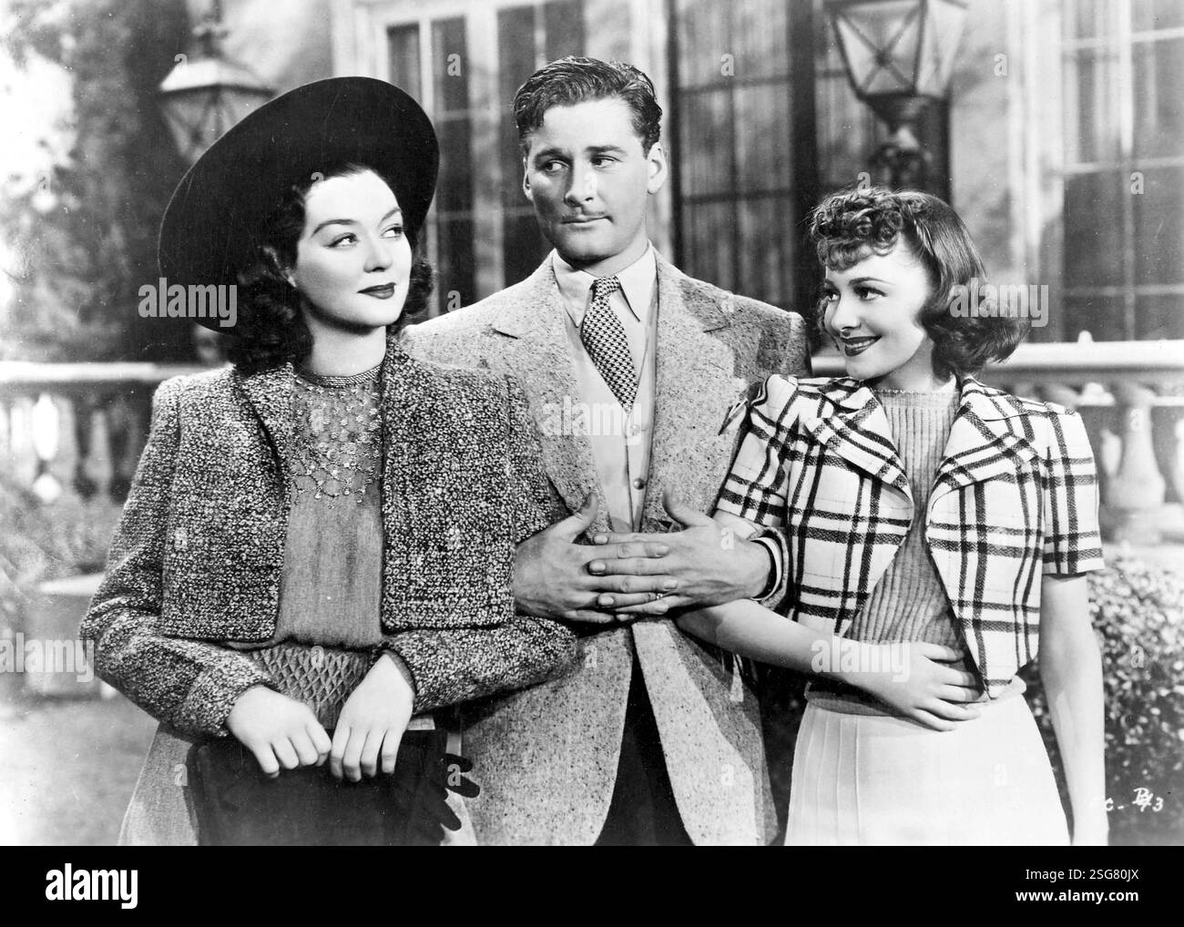 FOUR'S A CROWD [US 1938] ROSALIND RUSSELL, ERROL FLYNN, OLIVIA DE ...