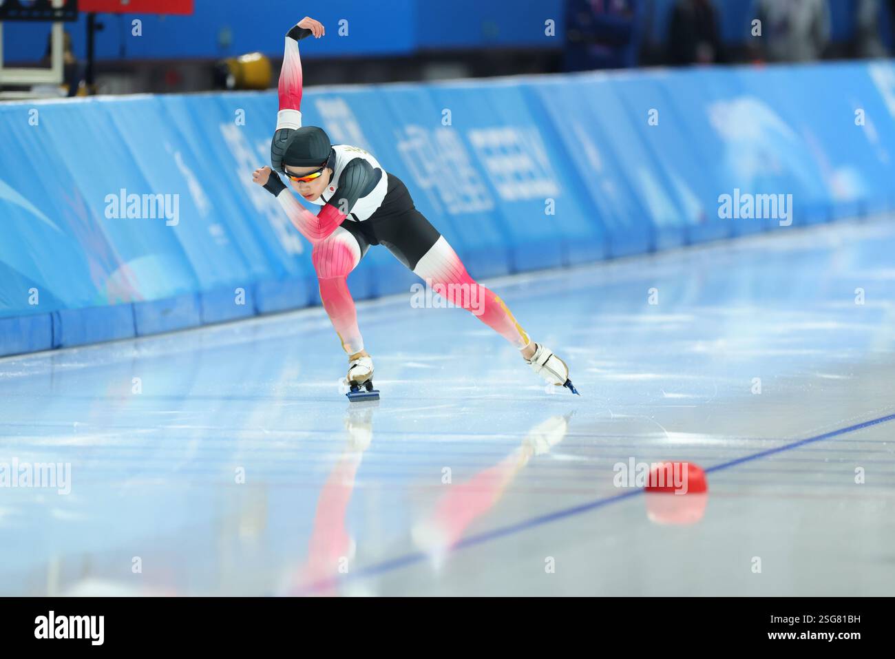 Harbin, China. 9th Feb, 2025. Anna Kubo (JPN) Speed Skating : Women's ...