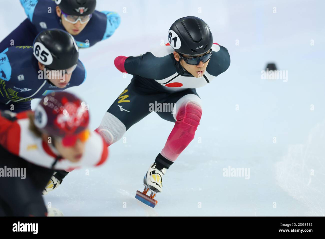 Harbin, China. 9th Feb, 2025. Daito Ochi (JPN) Short Track Skating ...