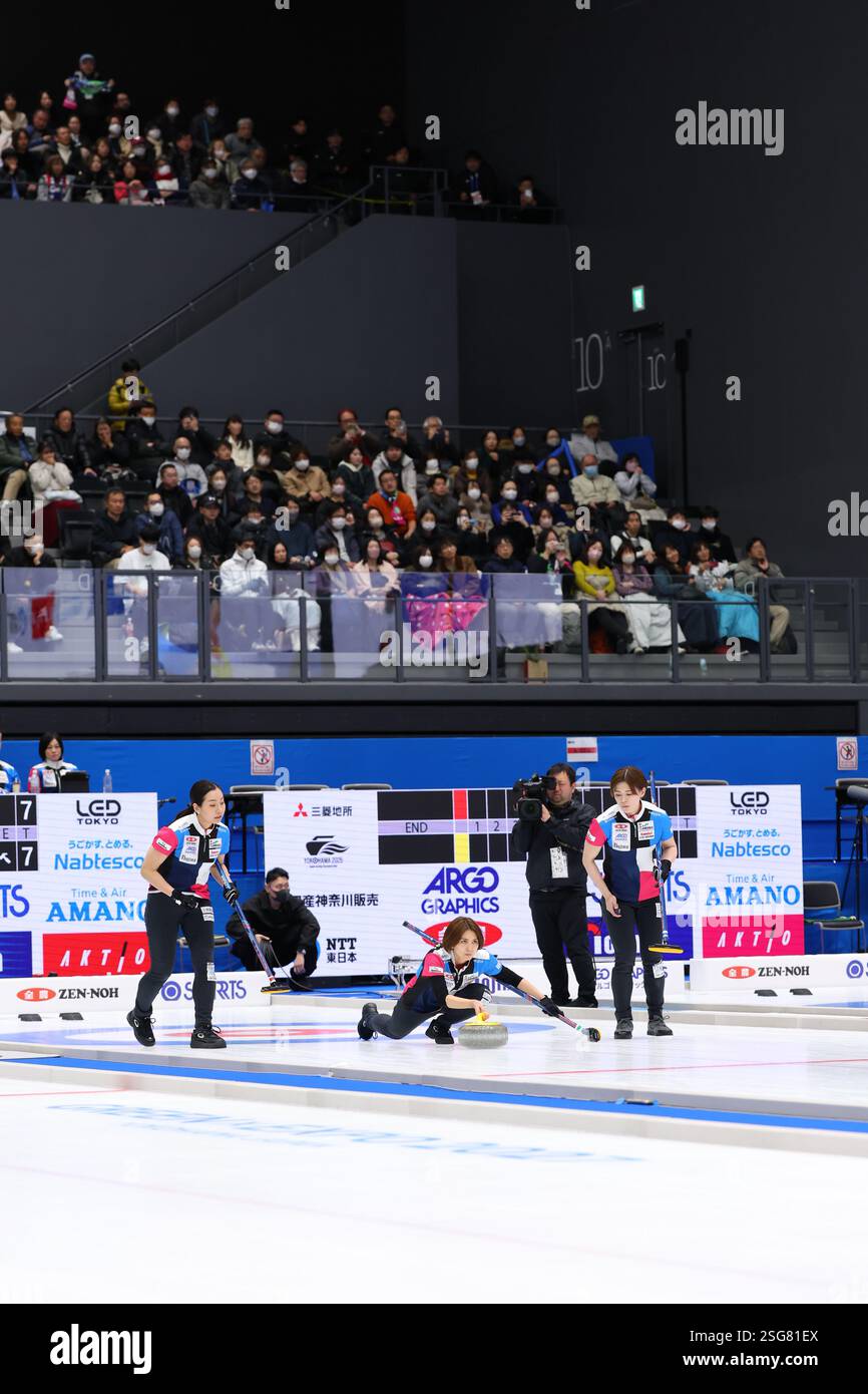 Yokohama BUNTAI, Kanagawa, Japan. 9th Feb, 2025. Sayaka Yoshimura ...