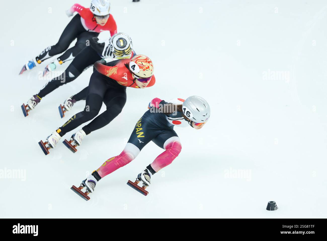 Harbin, China. 9th Feb, 2025. Rina Shimada (JPN) Short Track Skating ...