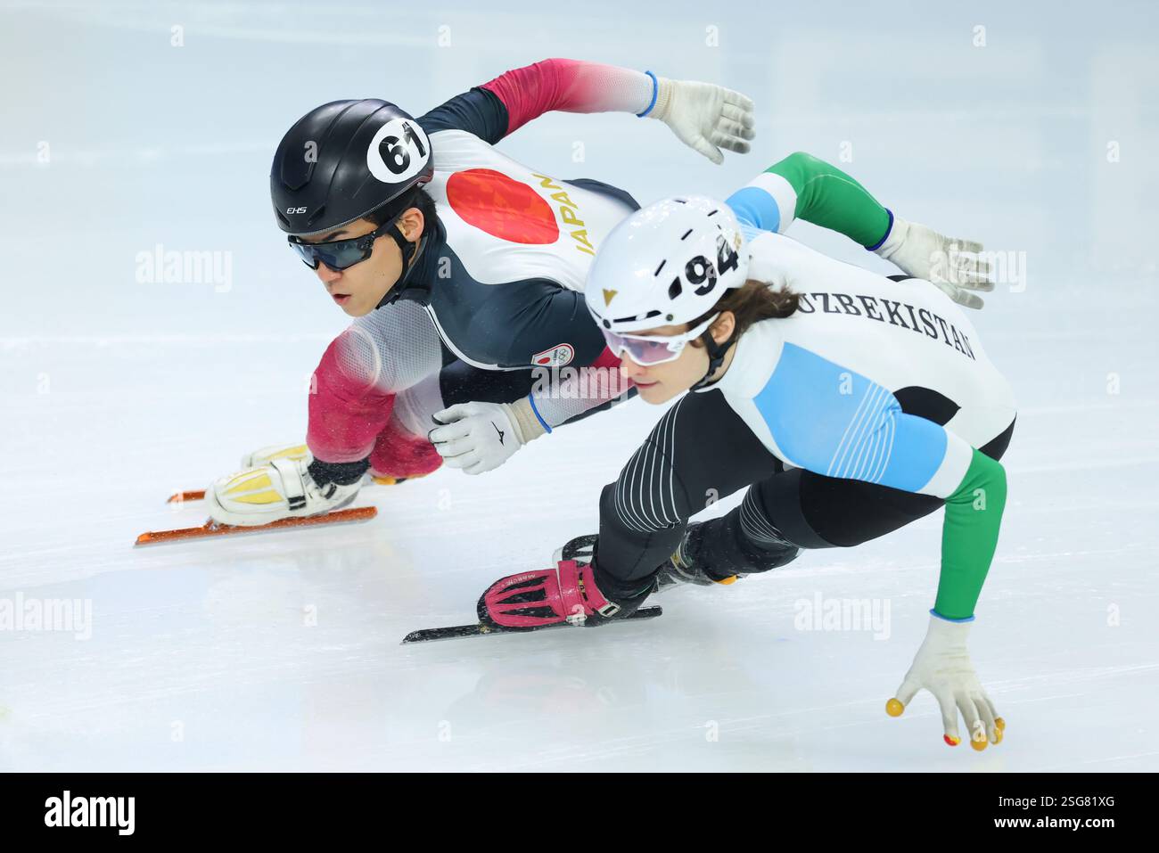 Harbin, China. 9th Feb, 2025. Daito Ochi (JPN) Short Track Skating ...
