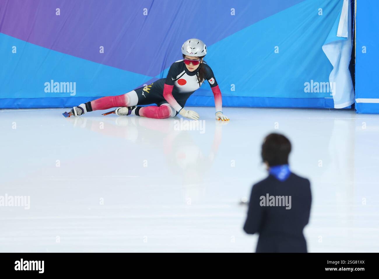 Harbin, China. 9th Feb, 2025. Rina Shimada (JPN) Short Track Skating ...