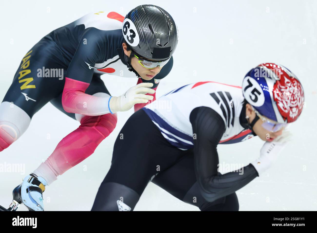 Kota Kikuchi (JPN), FEBRUARY 9, 2025 - Short Track Skating : Men's 1000m Quarter Final during ...