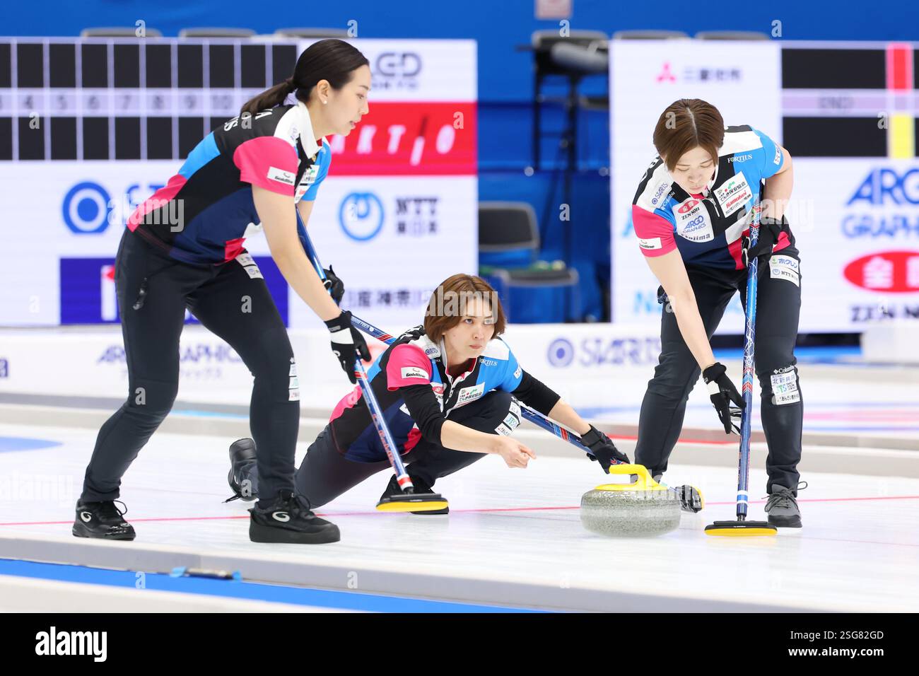 Sayaka Yoshimura (), FEBRUARY 9, 2025 - Curling : Japan curling ...