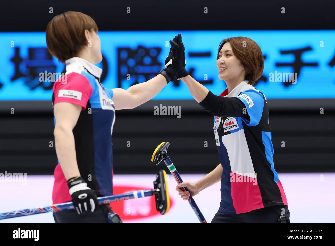 Sayaka Yoshimura (), FEBRUARY 9, 2025 - Curling : Japan curling championships Yokohama 2025 ...