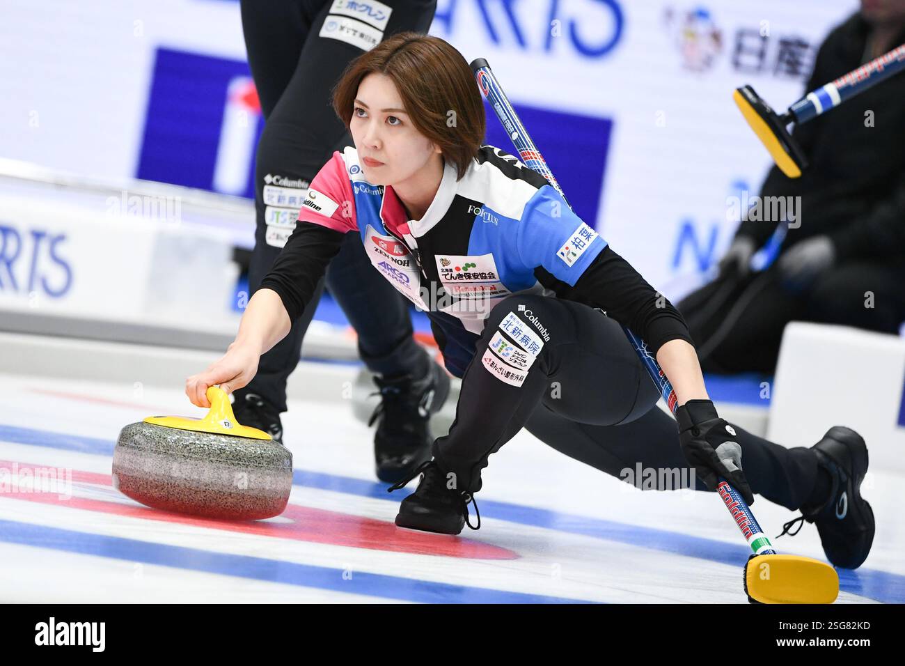 Sayaka Yoshimura (Fortius), FEBRUARY 9, 2025 - Curling : Japan curling ...