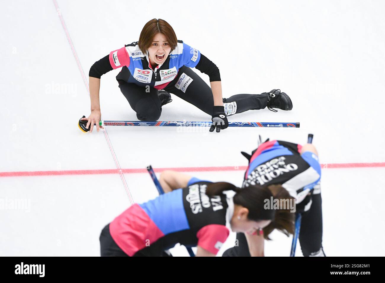 Sayaka Yoshimura (Fortius), FEBRUARY 9, 2025 - Curling : Japan curling ...