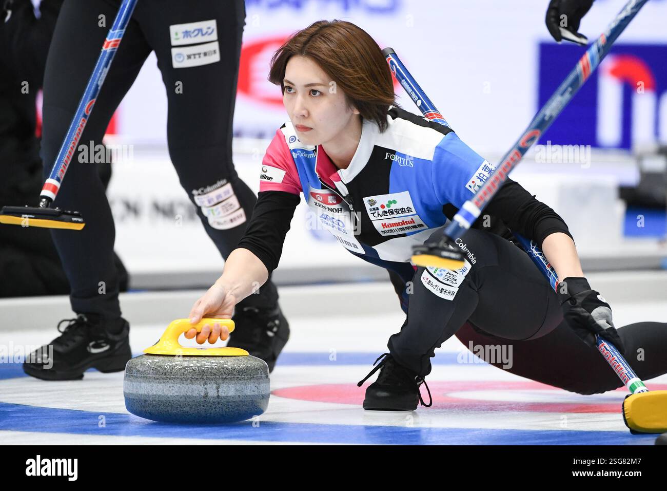 Sayaka Yoshimura (Fortius), FEBRUARY 9, 2025 - Curling : Japan curling ...