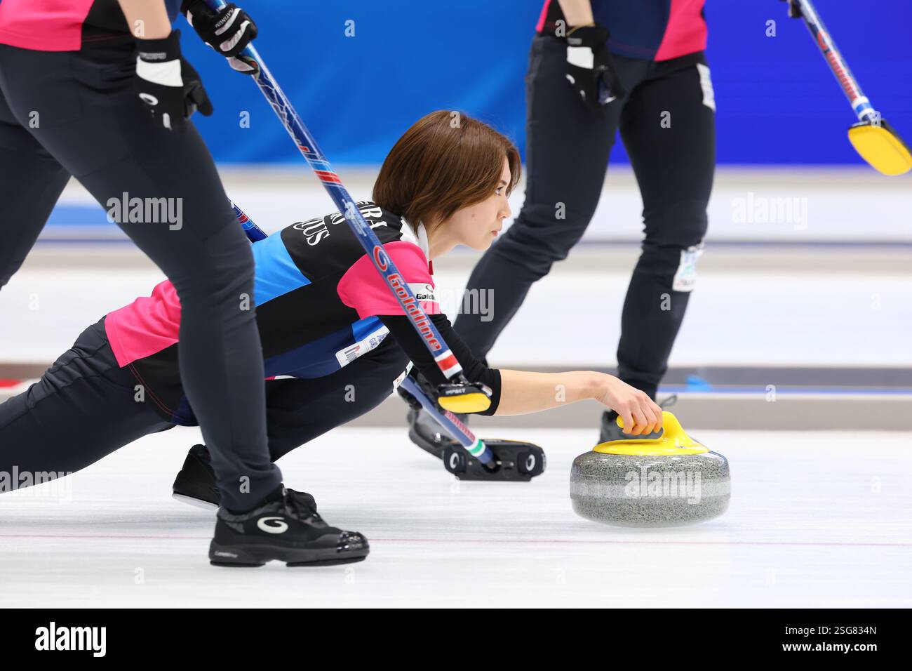 Yokohama BUNTAI, Kanagawa, Japan. 9th Feb, 2025. Sayaka Yoshimura ...