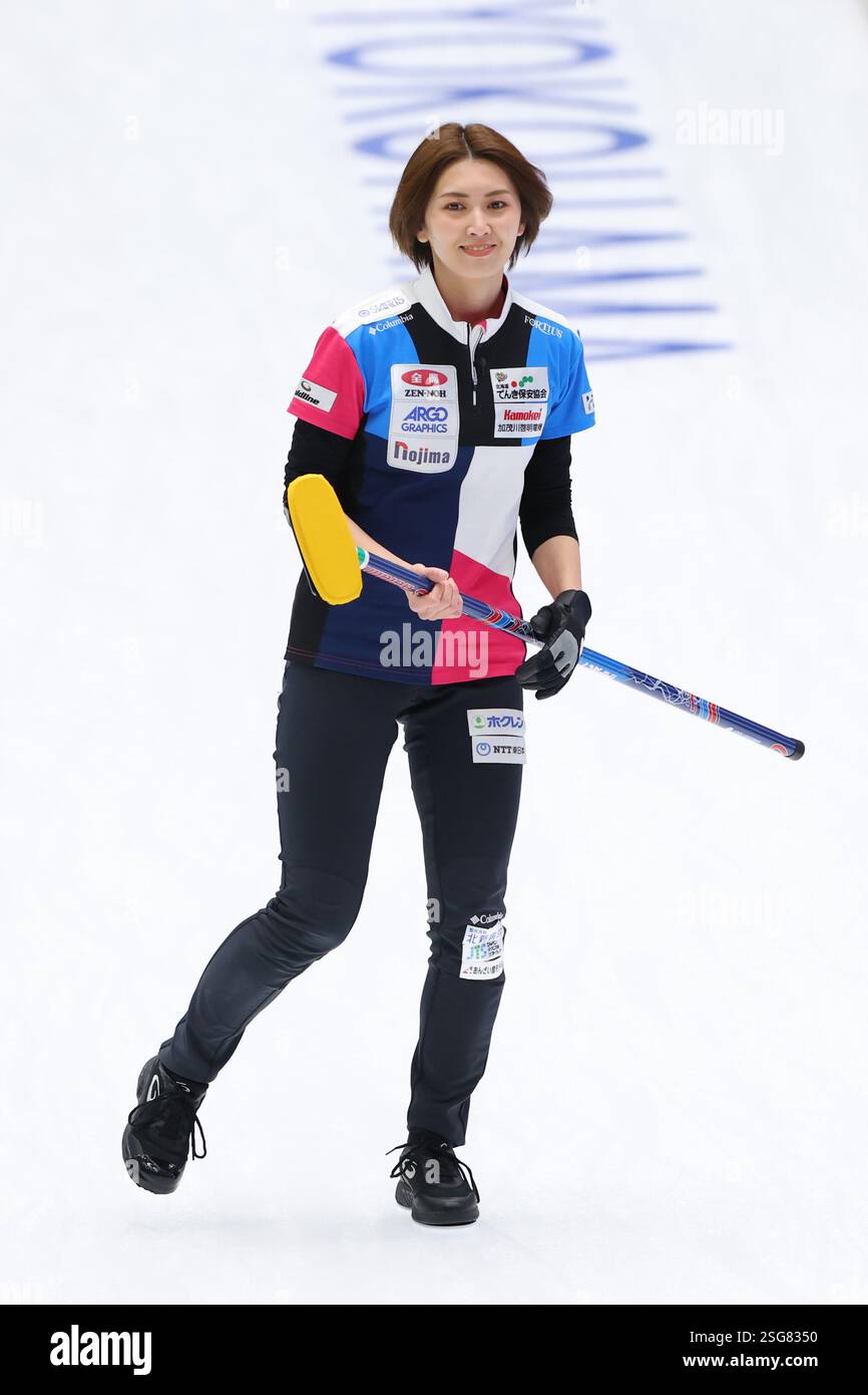 Sayaka Yoshimura (), FEBRUARY 9, 2025 - Curling : Japan curling ...