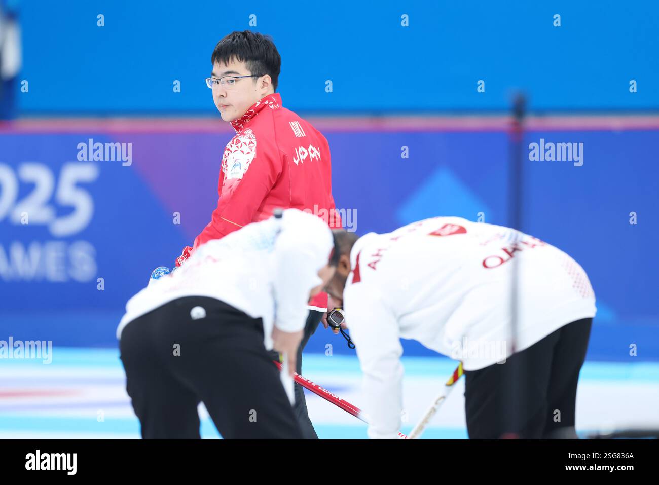 FEBRUARY 9, 2025 - Curling : Men's Round Robin Group B match between ...