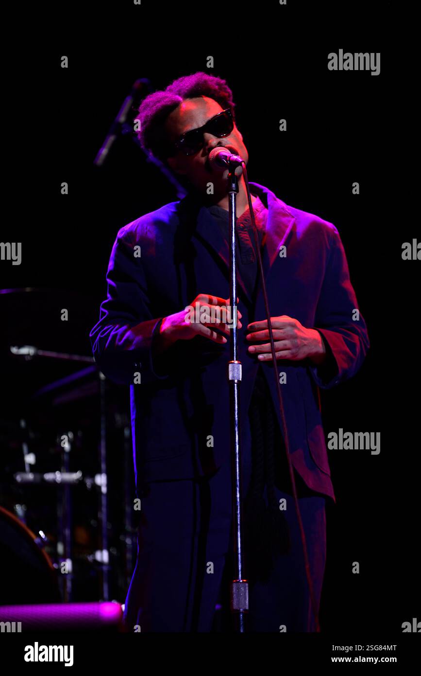 Miramar, Florida, USA. 08th Feb, 2025. Singer BILAL performs live on ...