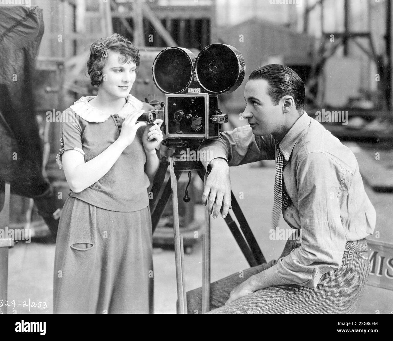 THE TEN COMMANDMENTS LEATRICE JOY, ROD LA ROCQUE Date: 1923 Stock Photo ...
