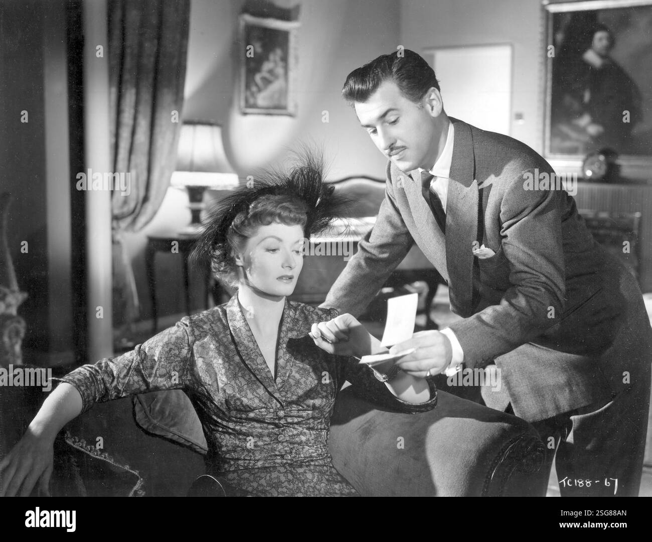 ADAM AND EVELYN HELEN CHERRY, STEWART GRANGER Date: 1949 Stock Photo ...