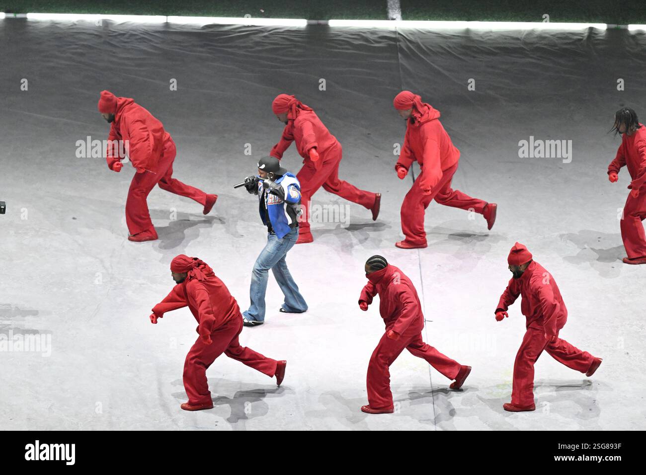Caesars Superdome. 9th Feb, 2025. New Orleans LA; Kendrick Lamar ...