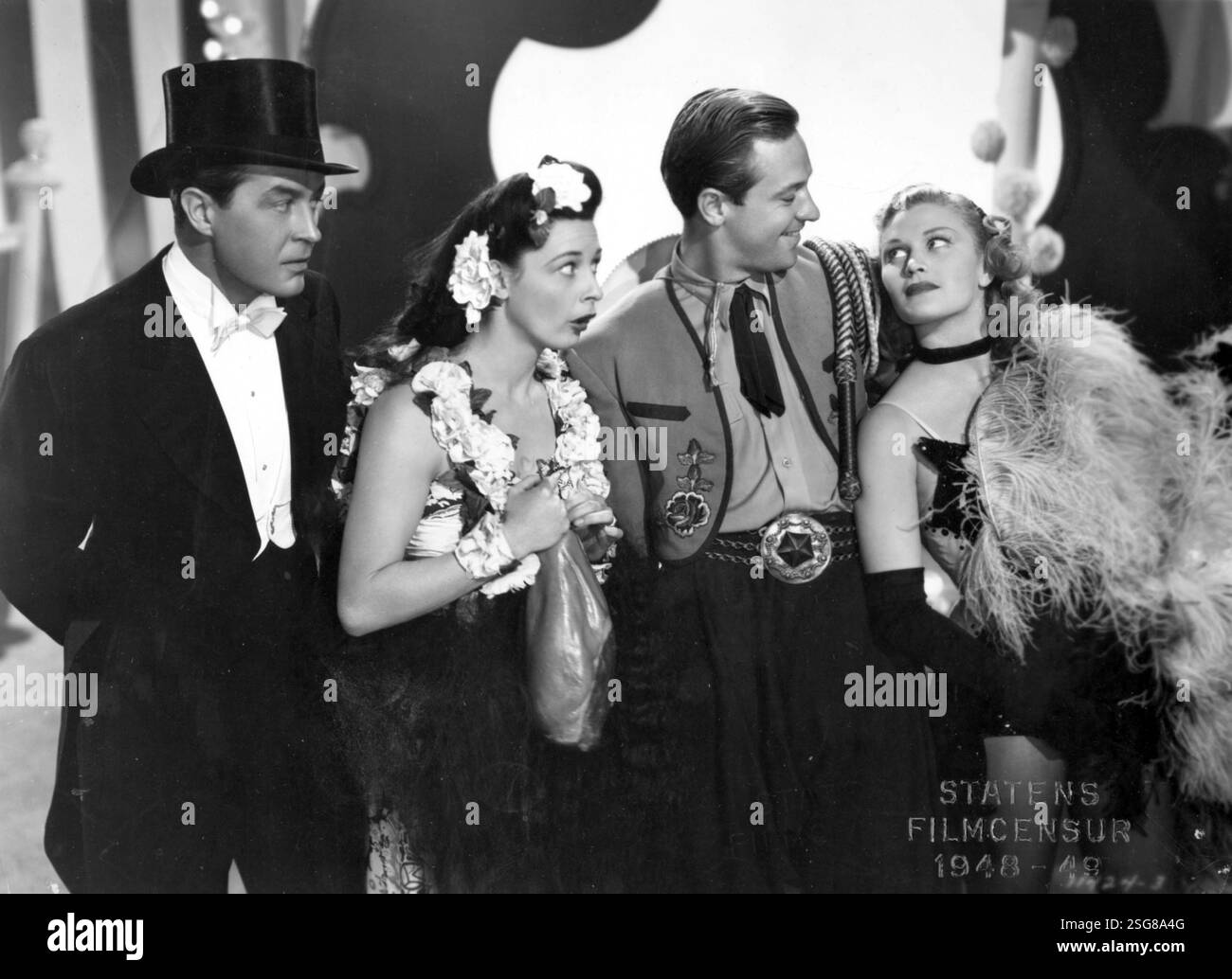 VARIETY GIRL RAY MILLAND, CASS DALEY, WILLIAM HOLDEN, JOAN CAULFIELD ...