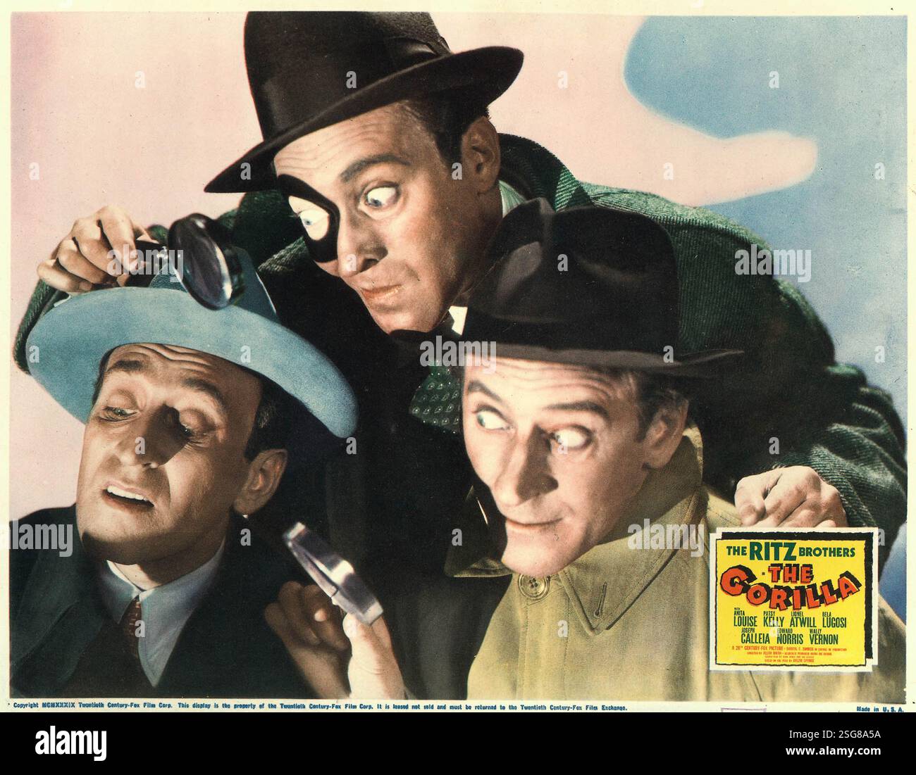 THE GORILLA THE RITZ BROTHERS Date: 1939 Stock Photo - Alamy