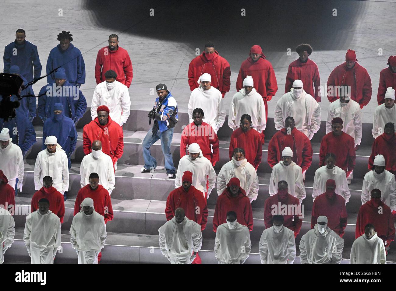 Caesars Superdome. 9th Feb, 2025. New Orleans LA; Kendrick Lamar ...