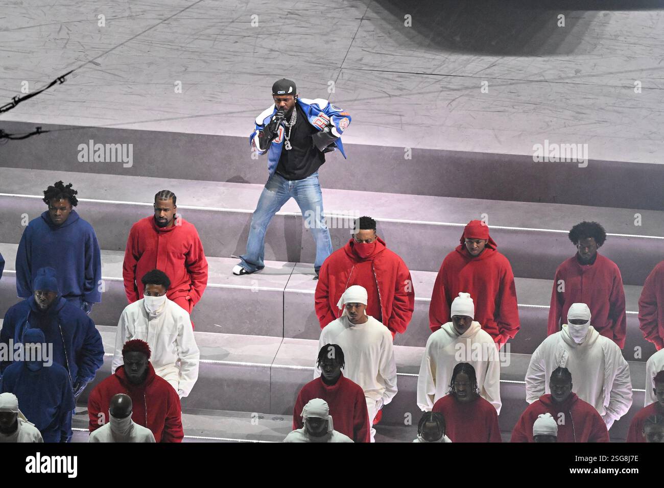 Caesars Superdome. 9th Feb, 2025. New Orleans LA; Kendrick Lamar ...