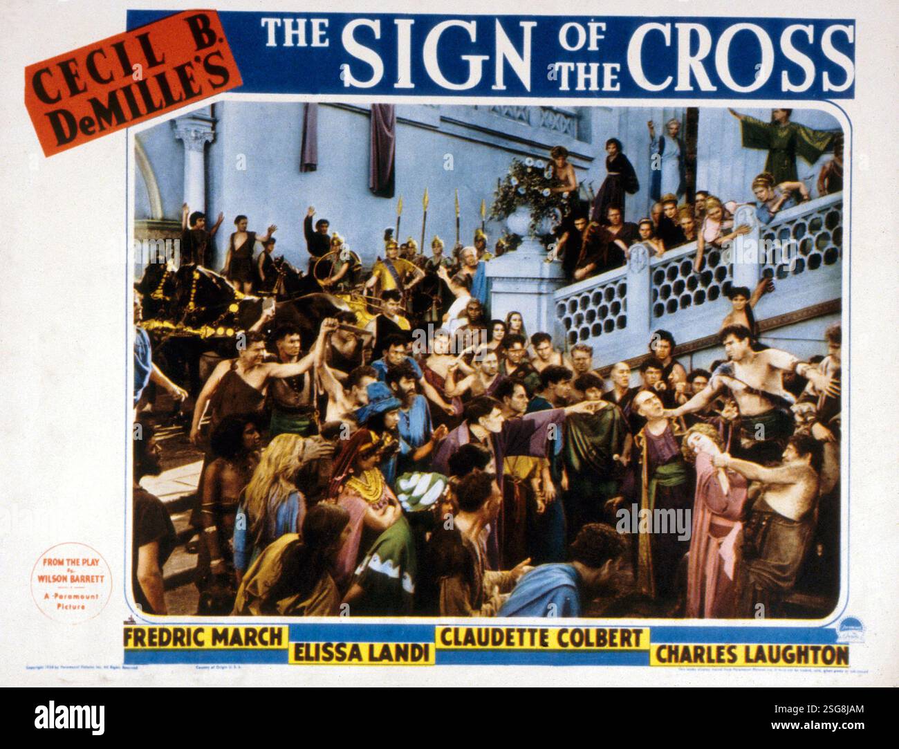 THE SIGN OF THE CROSS Date: 1932 Stock Photo - Alamy