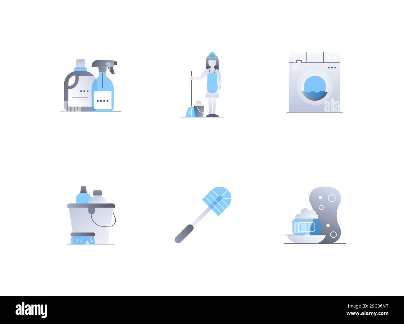 In housekeeping uniform Stock Vector Images - Alamy