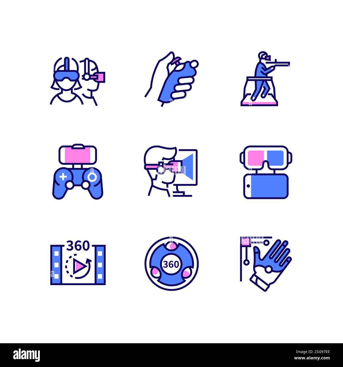 Helmet virtual Stock Vector Images - Alamy