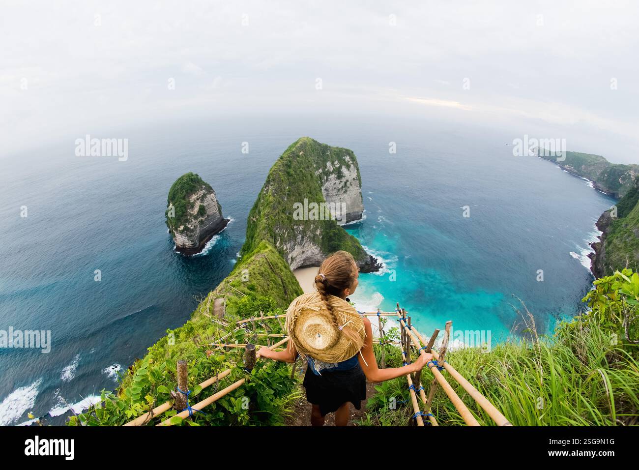 Aerial scenic nusa penida view hi-res stock photography and images - Alamy